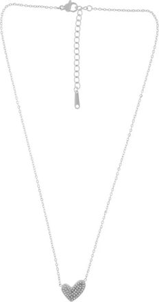 Dansk Copenhagen Glitzerndes Herz-Halskette f&uuml;r den t&auml;glichen Gebrauch - - Accessories - Damen - Grau - ONE SIZE