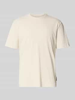 Tom Tailor Denim Regular Fit T-Shirt aus Baumwoll-Modal-Mix