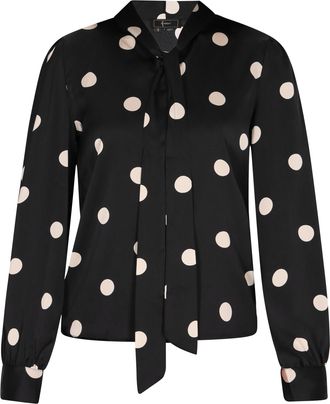 Faina Bluse Frauen schwarz-wei&szlig;