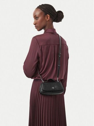 Calvin Klein Handtasche Ck Croc Top Handle Bag LV04F3903G Schwarz
