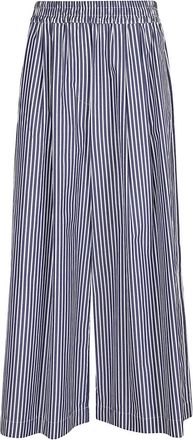 Max Mara Femme, Pantalons, Bleu, Taille: 38 FR Wide Pantalons