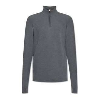 Sease Wollpullover mit Stehkragen - - Knitwear - Herren - Grau - M