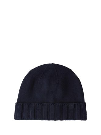 Tom Tailor Herren 1048817 Beanie M&uuml;tze, 13160-Knitted Navy Melange, OneSize