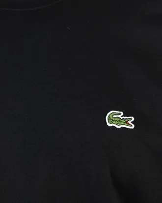 Lacoste Cotton Crew-Neck T-Shirt - Black