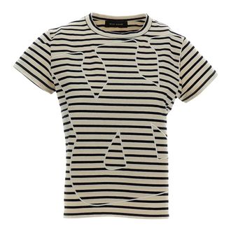 Wales Bonner Wales Bonner, Femme, Tops, Multicolore, Taille: 40 FR Crop T-Shirt