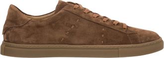 Estro & Luminara Homme, Chaussures, Brun, Taille: 42 EU Premium Italian Velour Baskets