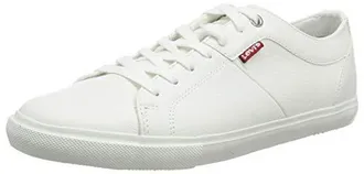 Levi's WOODS Baskets Hommes Blanc (B White 50) 43 EU