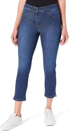 Caroll Slim-Fit-Caprihose, Denim, Medium, Größe 42