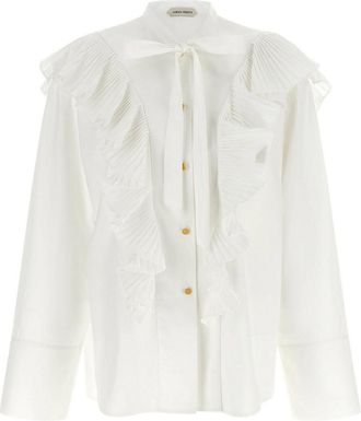 Alberta Ferretti Chemise - Blanc