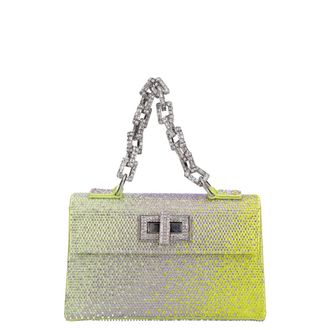 Gedebe Sophie Mini Satin Degrad&egrave;lime - - Bags - Damen - Gelb - ONE SIZE