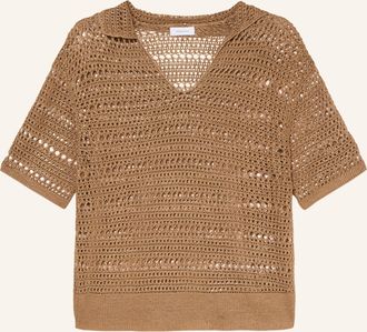 Darling Harbour Darling Harbour H&auml;kelshirt braun