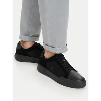 Calvin Klein Sneakers Calvin Klein Chunky Cupsole Laceup Cv Mix HM0HM02238 Schwarz