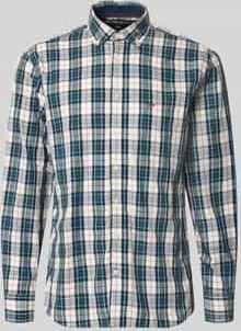 Fynch-Hatton Slim Fit Freizeithemd mit Button-Down-Kragen