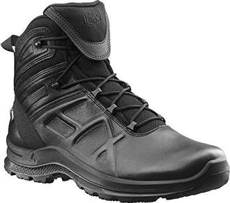 Haix Black Eagle Tactical 2.0 GTX mid/black Bottes en cuir tactique. Légère, dynamique, extrêmement antidérapante & très respirante. noirUK 8 / EU 42
