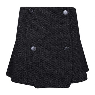 Blanca Vita Gunkan 0472 Onice - - Skirts - Damen - Schwarzk - M