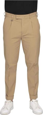 Paolo Pecora Homme, Pantalons, Beige, Taille: XL Pantalone 1326 Corda