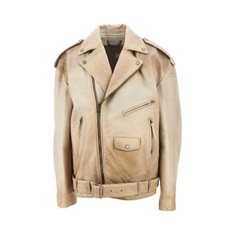 Golden Goose Phoebe oversized leather jacket Woman M