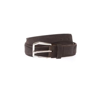 Daniele Alessandrini Luxus Leder G&uuml;rtel - - Accessories - Herren - Braun - 110 CM