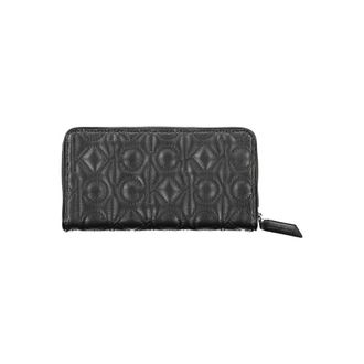 Calvin Klein Quilted Polyurethane Wallet - Black