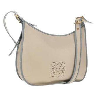 Loewe Pre-owned Leder-Umh&auml;ngetasche - - Pre-owned - Damen - Beige - ONE SIZE