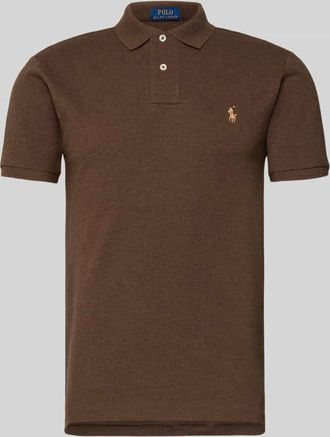 Polo Ralph Lauren Slim Fit Poloshirt aus reiner Baumwolle