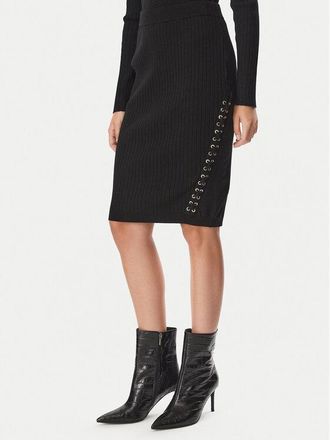 Liu Jo Bleistiftrock TF6085 MS63L Schwarz Regular Fit
