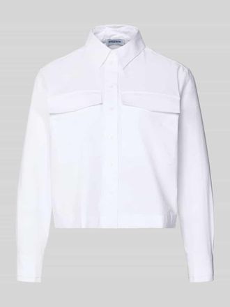 More & More Regular Fit Hemdbluse mit Brusttaschen