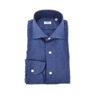 Borriello Houndstooth flannel shirt Man 39