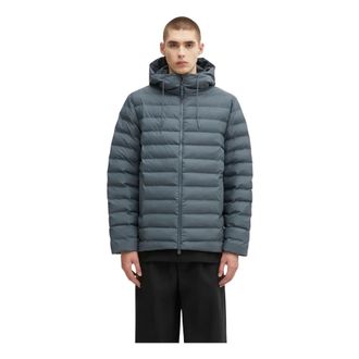 Rains Veste matelass&eacute;e &agrave; capuche Lohja - Homme - Vestes - Bleu - Taille: S