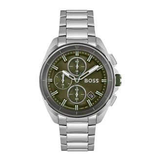 HUGO BOSS Volane Chronograph - - Accessories - Herren - Gr&uuml;n - 43 MM