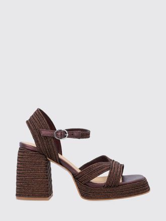 Castaner Sandales &agrave; Talons Femme couleur Bordeaux