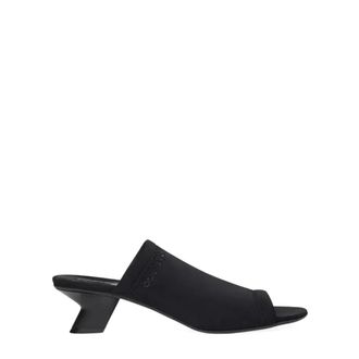 Courrèges Slipper & Pantoletten - Wet Nappa Mules - Gr. 36 (EU) - in Schwarz - für Damen