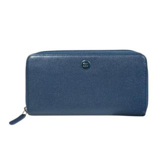 Chanel Portefeuille Vintage Pre-owned - Femme - Pre-owned - Bleu - Taille: ONE Size