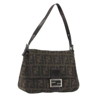 Fendi Sac bandouli&egrave;re vintage Zucca Pre-owned - Femme - Pre-owned - Brun - Taille: ONE Size