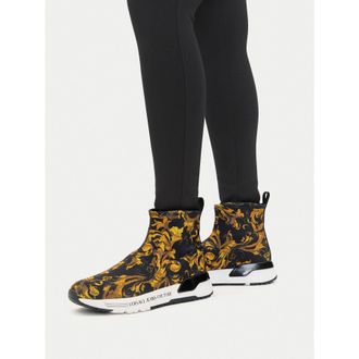 Versace Jeans Couture Stiefeletten Versace Jeans Couture 79VA3SA4 Schwarz