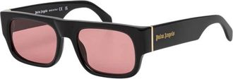 Palm Angels unisex, Accessoires, Noir, Taille: 53 MM Lunettes de soleil