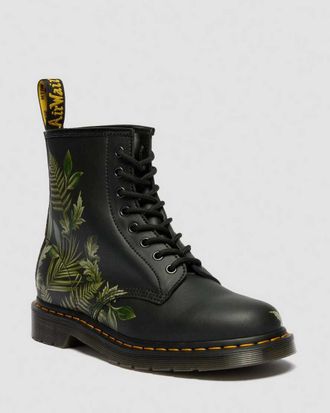 Dr. Martens Nappa Leder 1460 Evergreen Genix Nappa Stiefel in Schwarz, Gr&ouml;&szlig;e: 36