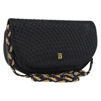 Bally Pre-owned Leder Schultertasche - - Pre-owned - Damen - Schwarzk - ONE SIZE