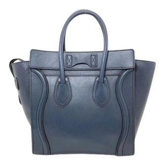 Celine Pre-owned Luggage Tote Bag - Femme - Pre-owned - Bleu - Taille: ONE Size