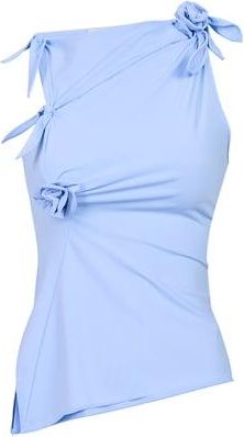 Coperni Top d&eacute;tails fleurs sans manches