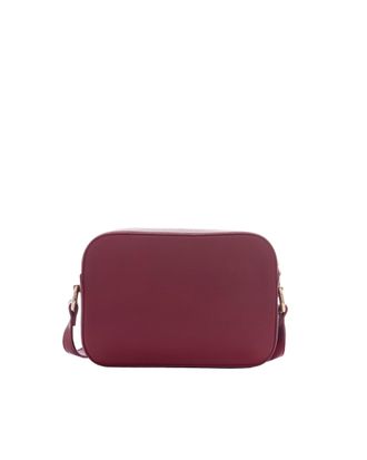 Liu Jo Womens Shoulder Bag Camera Case Brick Red Polyurethane