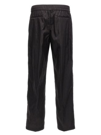 Valentino Garavani Toile Iconographe Nylon Trousers - Black