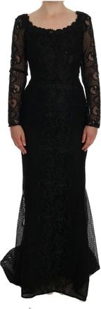 Dolce & Gabbana Damen, Kleider, Schwarzk, 2XSGröße