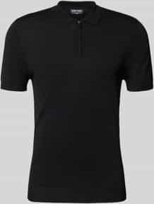 Antony Morato Poloshirt mit gerippten Abschlüssen
