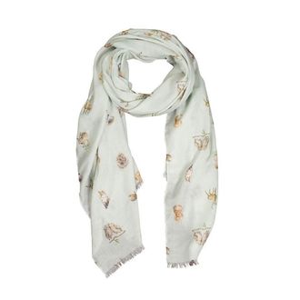 Wrendale Designs Animal Country Print Scarf