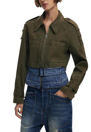 Desigual Gek&uuml;rzte Schichtjacke