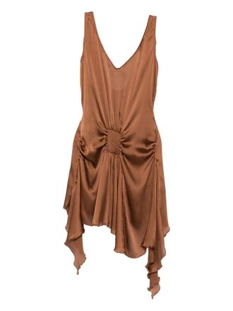 Siedres robe à volants - Marron