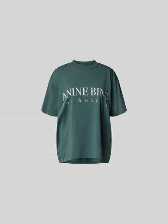 Anine Bing Oversized T-Shirt mit Logo-Print