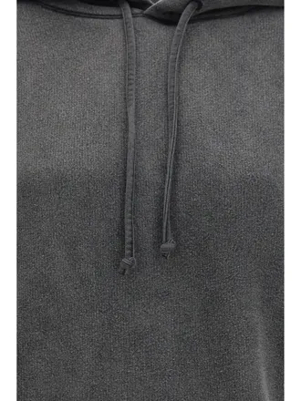 Acne Studios Cotton Hooded Hoodie - Gray