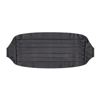Dolce & Gabbana Tailleng&uuml;rtel aus Satin - - Bags - Damen - Schwarzk - XS